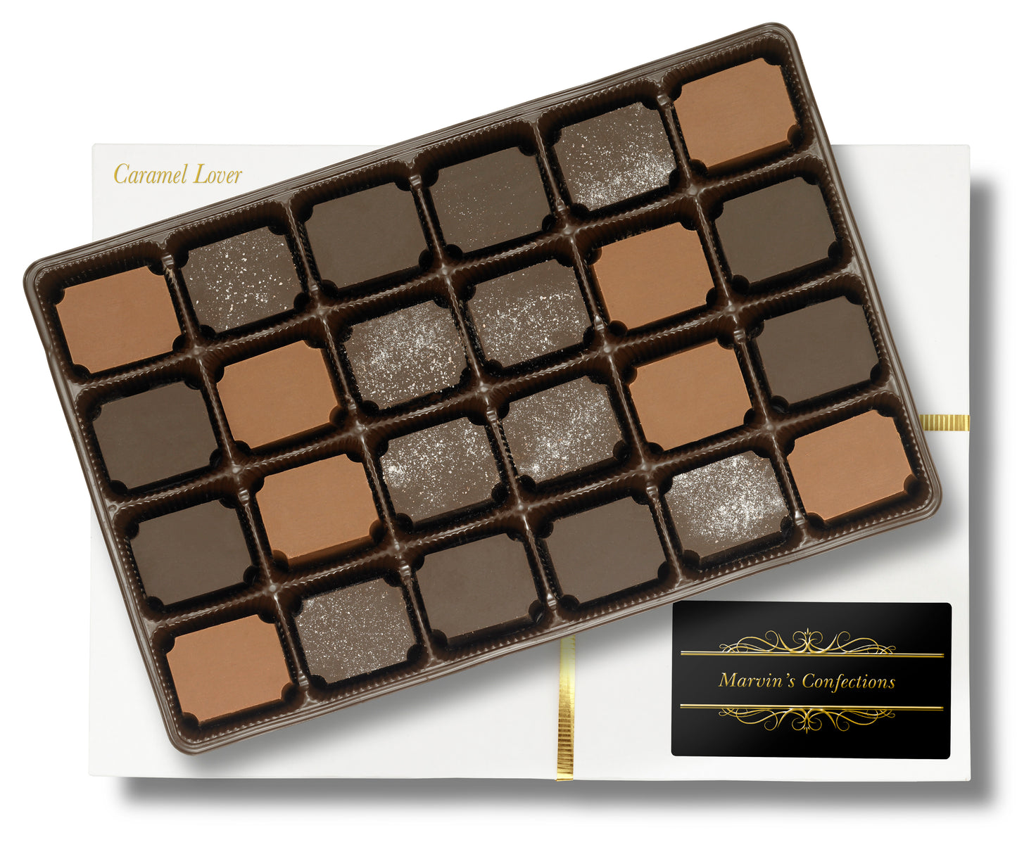 Caramel Lover 24-Piece Gift Box | Charlotte, NC Chocolate Shop – Marvin ...